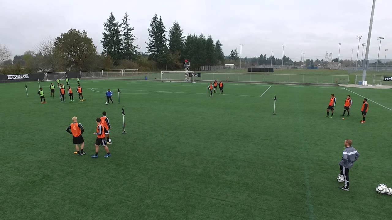 Diamond Passing | Passing Soccer Drills - YouTube