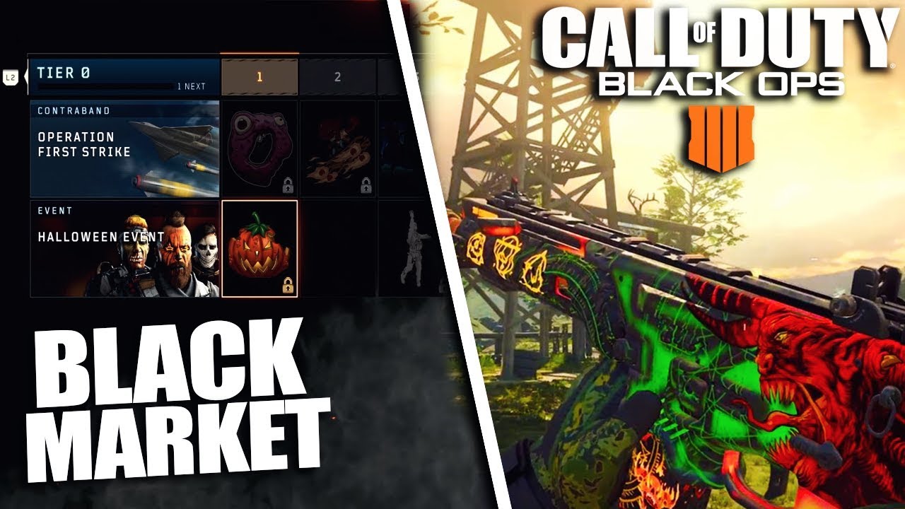Black Ops 4 *NEW BLACK MARKET* UPDATE! - FREE ITEMS, SIGNATURE WEAPONS ...