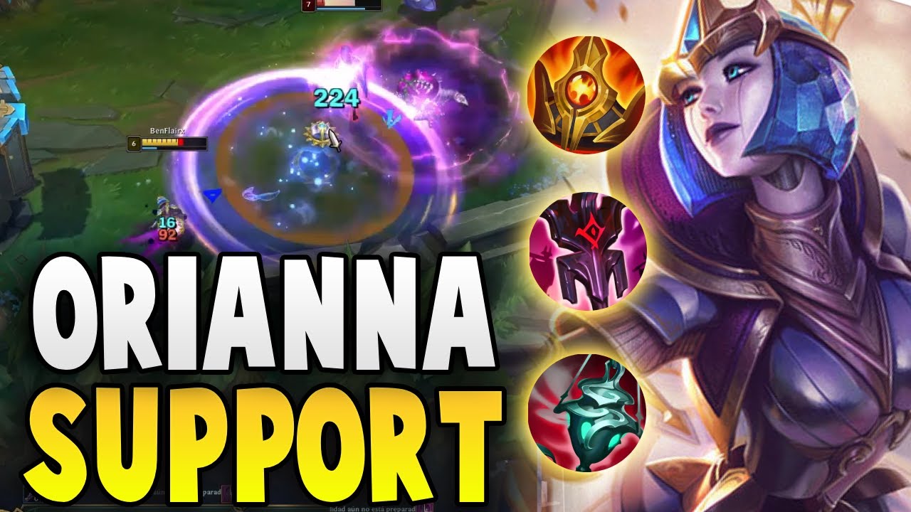 😱¡ORIANA SUPPORT con su *NUEVA BUILD* esta MAS ROTA de LO QUE CREIAS! - YouTube