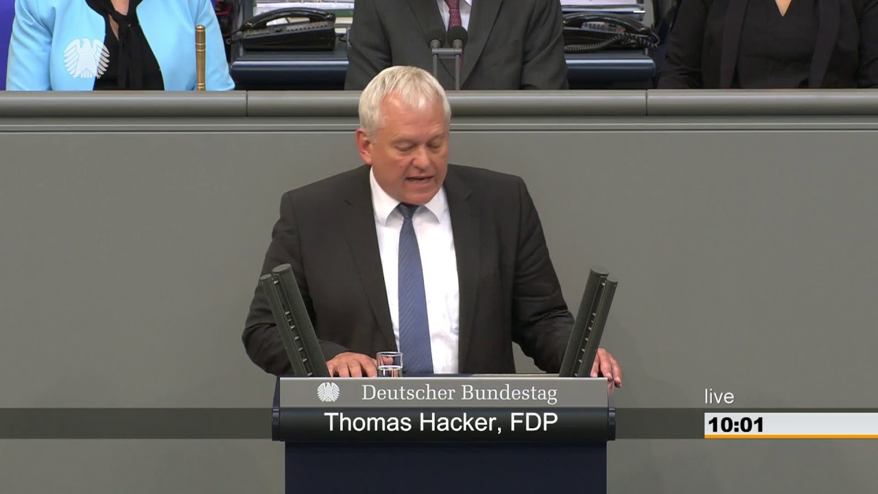 Thomas Hacker: 30 Jahre friedliche Revolution [Bundestag 06.06.2019 ...