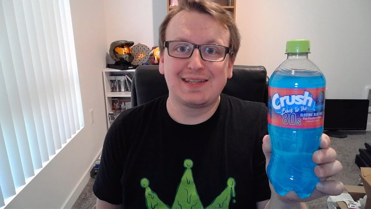 Crush Electric Blue Razz [Back In The 80's] | Taste Test - YouTube