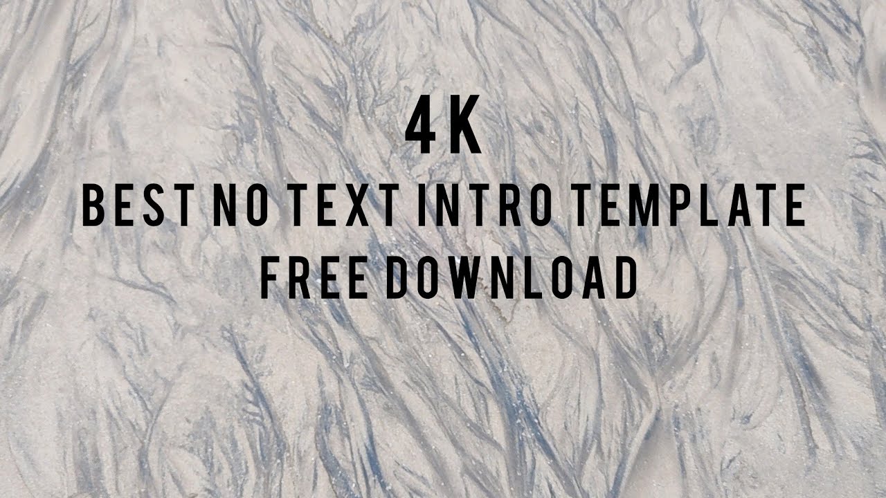 4K Best No Text Intro Template Free Download | Amazing Free Intro ...