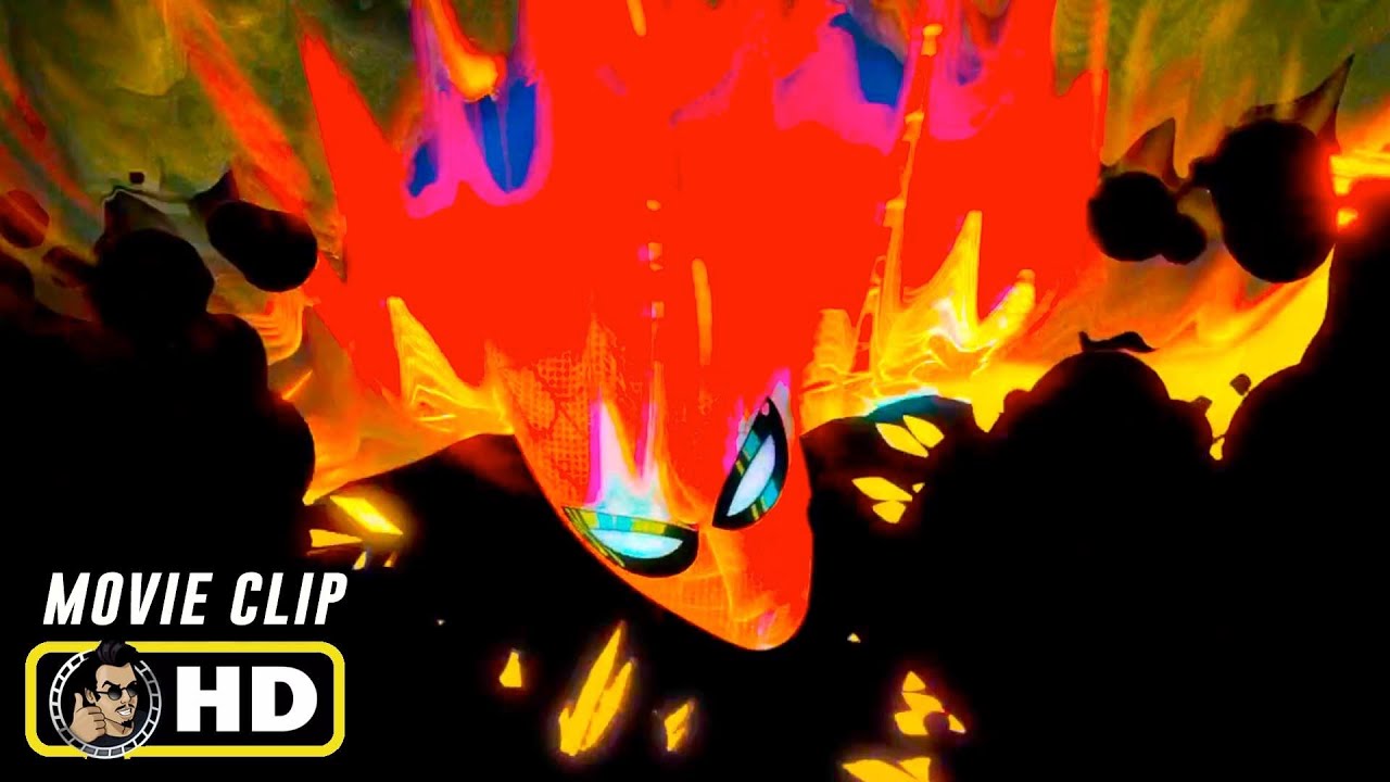 INTO THE SPIDER-VERSE Clip - "Universe Collision" (2019) Sony Marvel ...