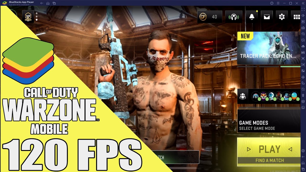 How to get 120 FPS on warzone mobile BlueStacks emulator | How to play ...