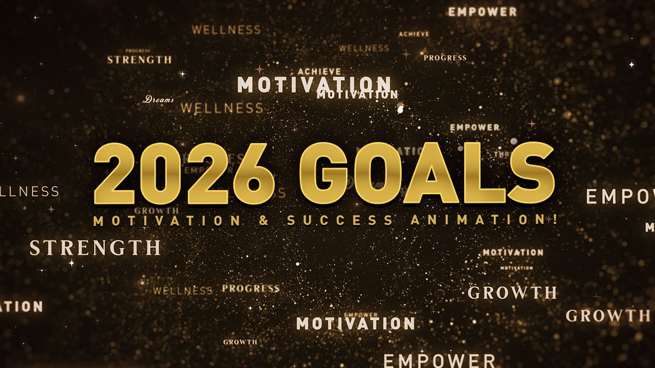 New Year 2026 Resolutions – Gold Wishes & Motivation Background 🥂💪 ...