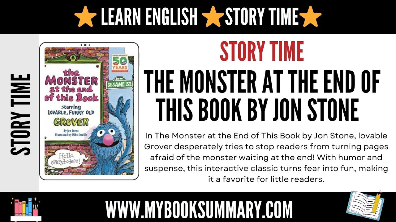 Story ⭐ The Monster at the End of This Book by Jon Stone⭐ ...
