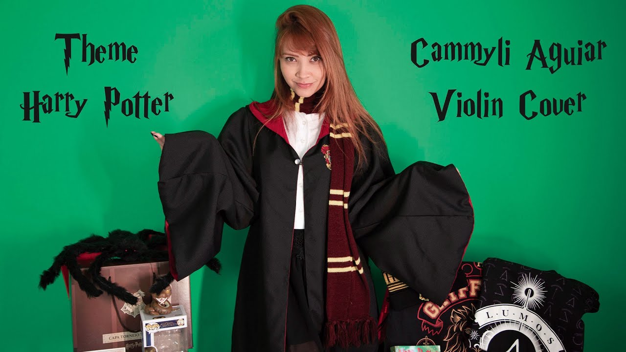 Theme Harry Potter- Cammyli Aguiar (Violin Cover) - YouTube