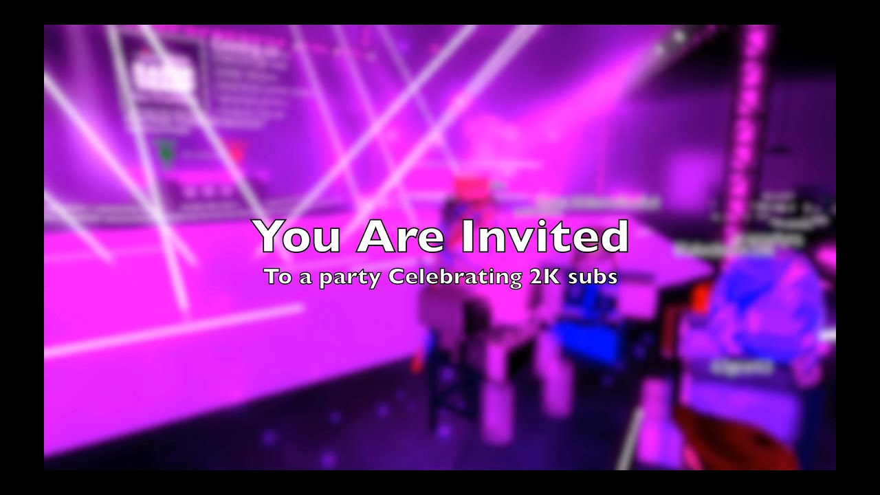 2K Party Invitation - YouTube