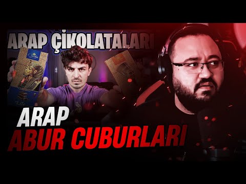 JAHREİN DELİ Mİ NE ARAP ABUR CUBURLARINI DENEDİM!! VİDEOSUNU İZLİYOR