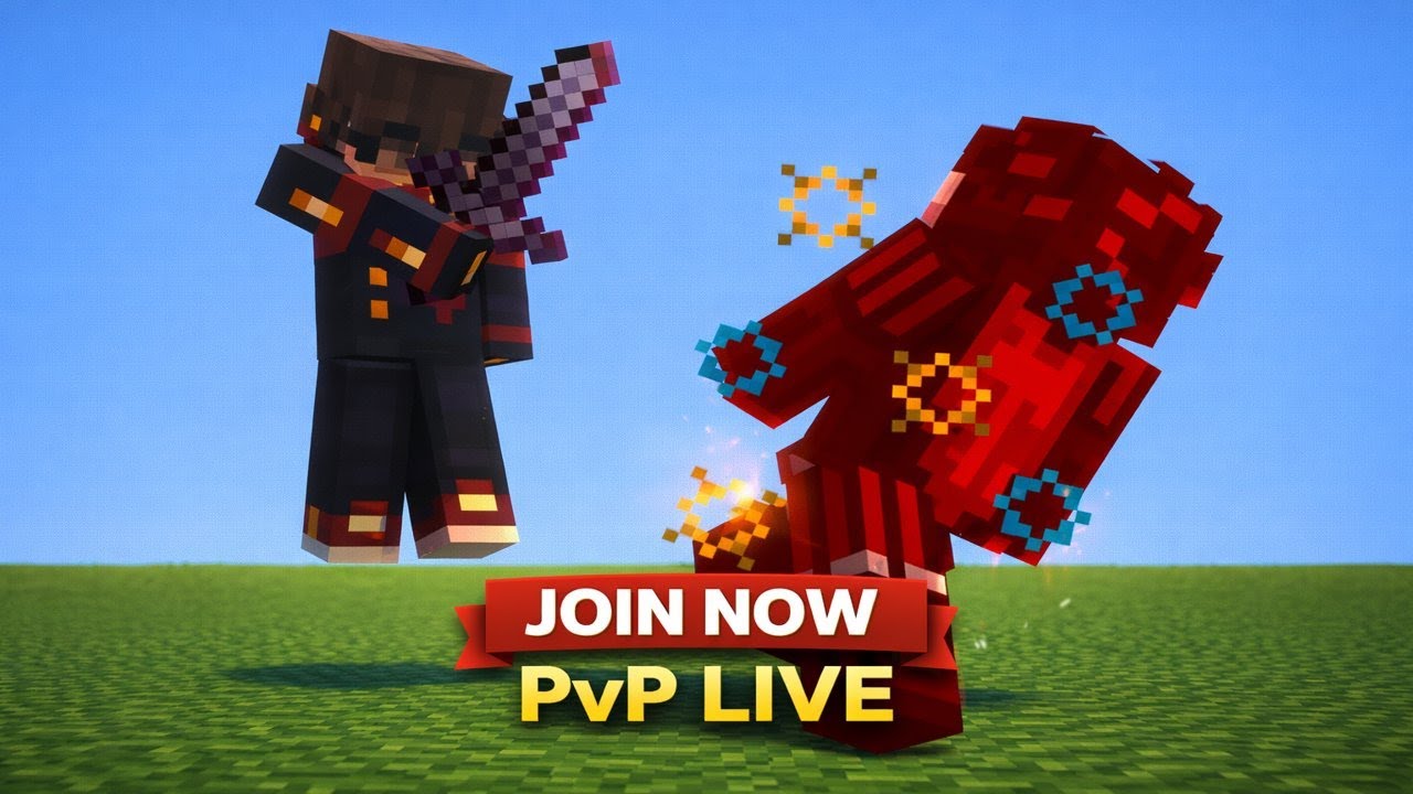 Minecraft PvP LIVE 🔥 Join Now | Gamertee.net - YouTube