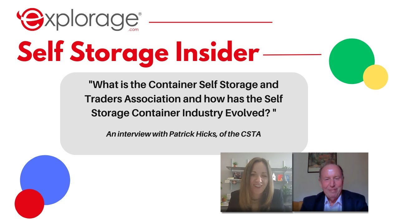 What is the Container Self Storage & Traders Association and how self storage containers evolved ...