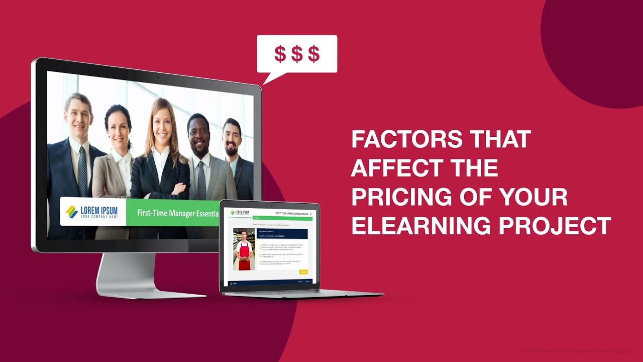 How eLearning Pricing is Set - Factors that Determine the Cost of ...
