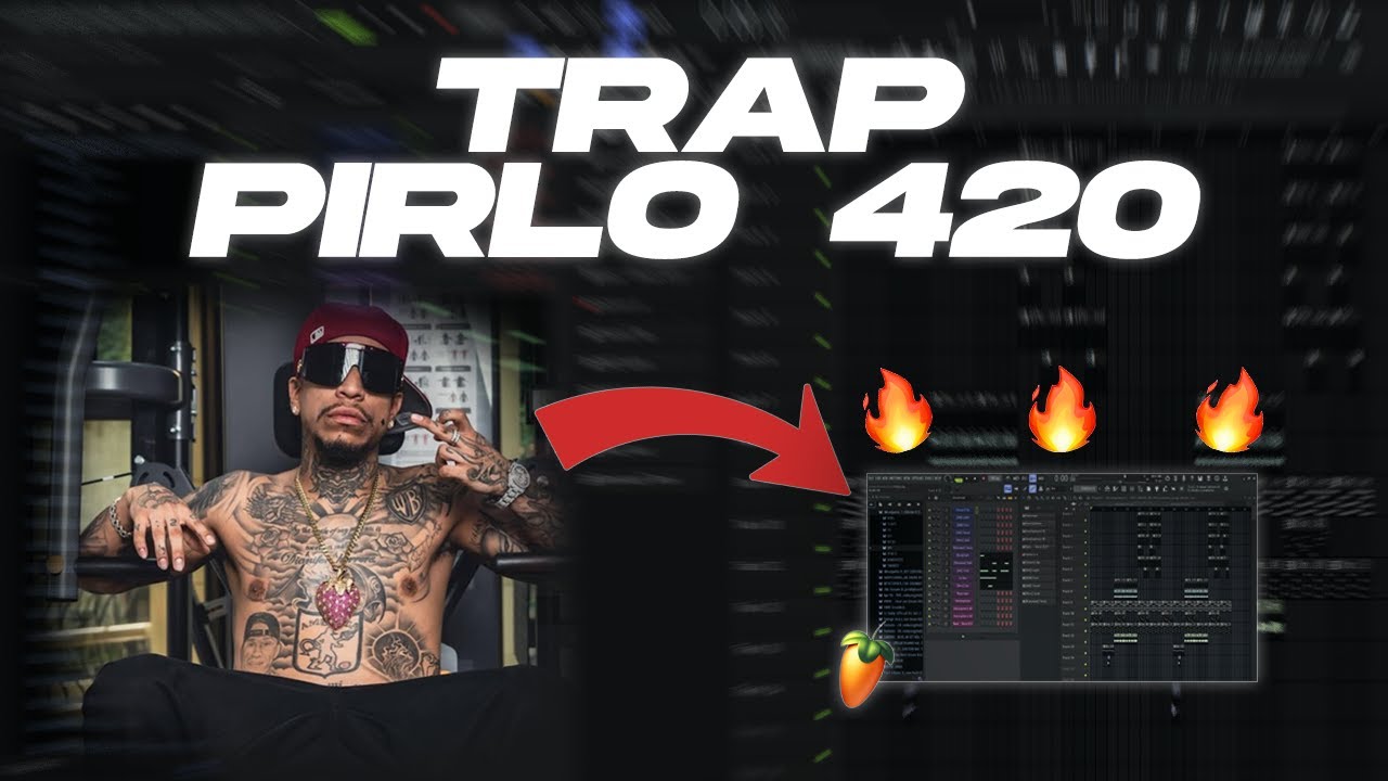 Cómo HAGO un BEAT RICO de TRAP estilo PIRLO 420 en FL STUDIO - YouTube