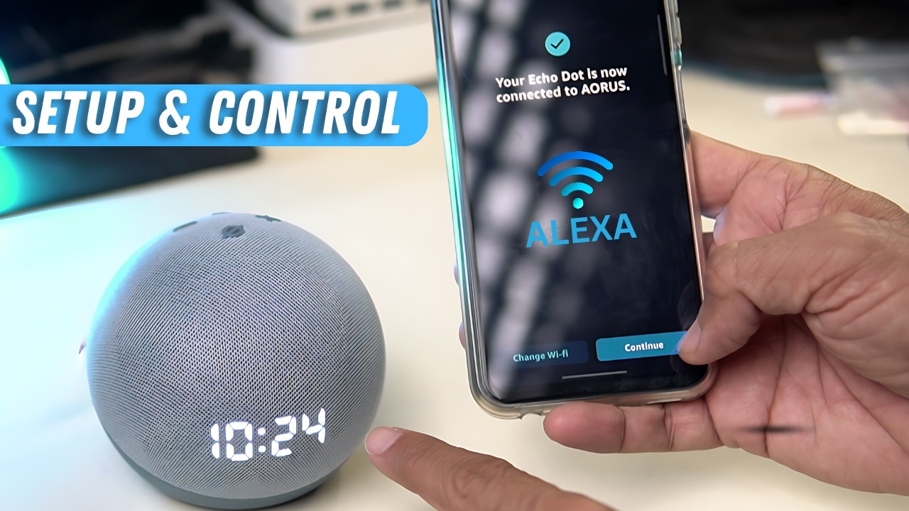 How to connect ALEXA to phone 👉Setup and Enjoy Alexa in Your Home 🏡 ...