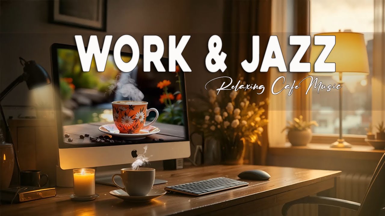 Relaxing Music & Cozy Coffee☕ Shop Ambience Smooth Jazz Instrumental Music to Work, Study, Focus ...