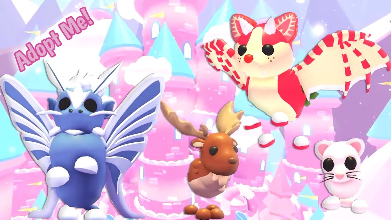 Adopt Me Winter Update Bat Dragon Gingerbread mini game & more #AdoptMe ...