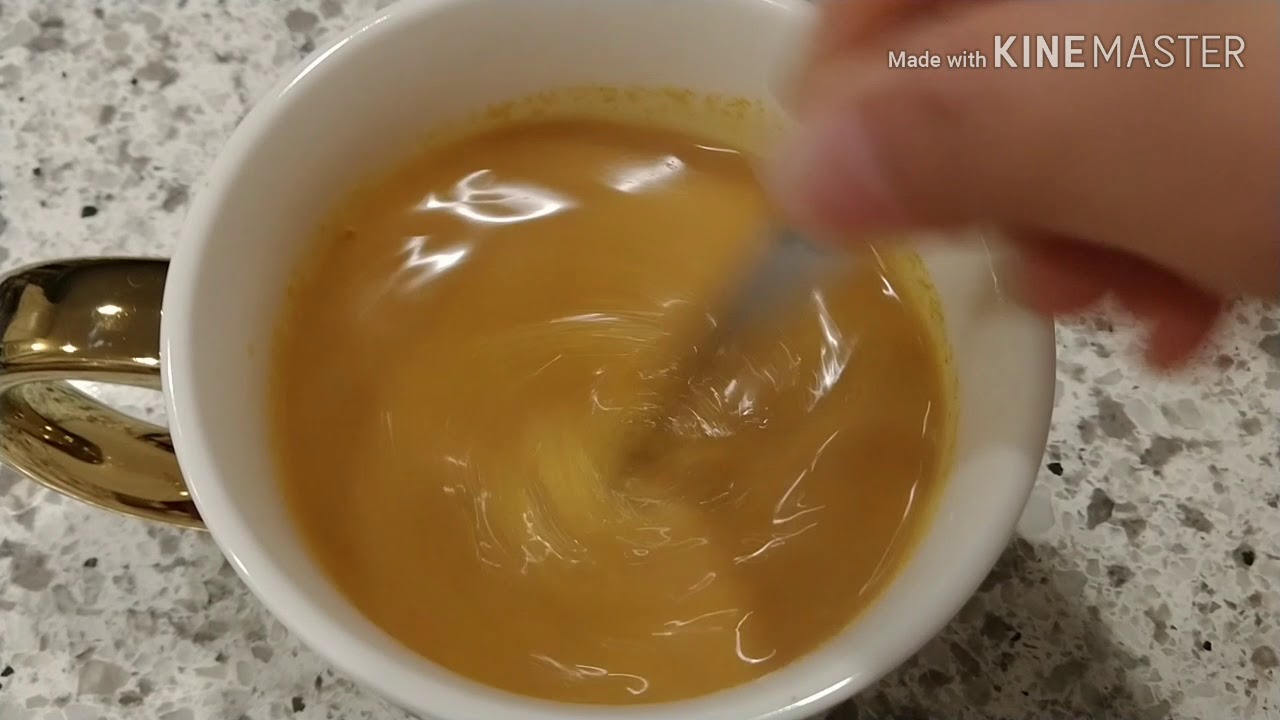 How To Make Golden Milk Tumeric Tea - YouTube