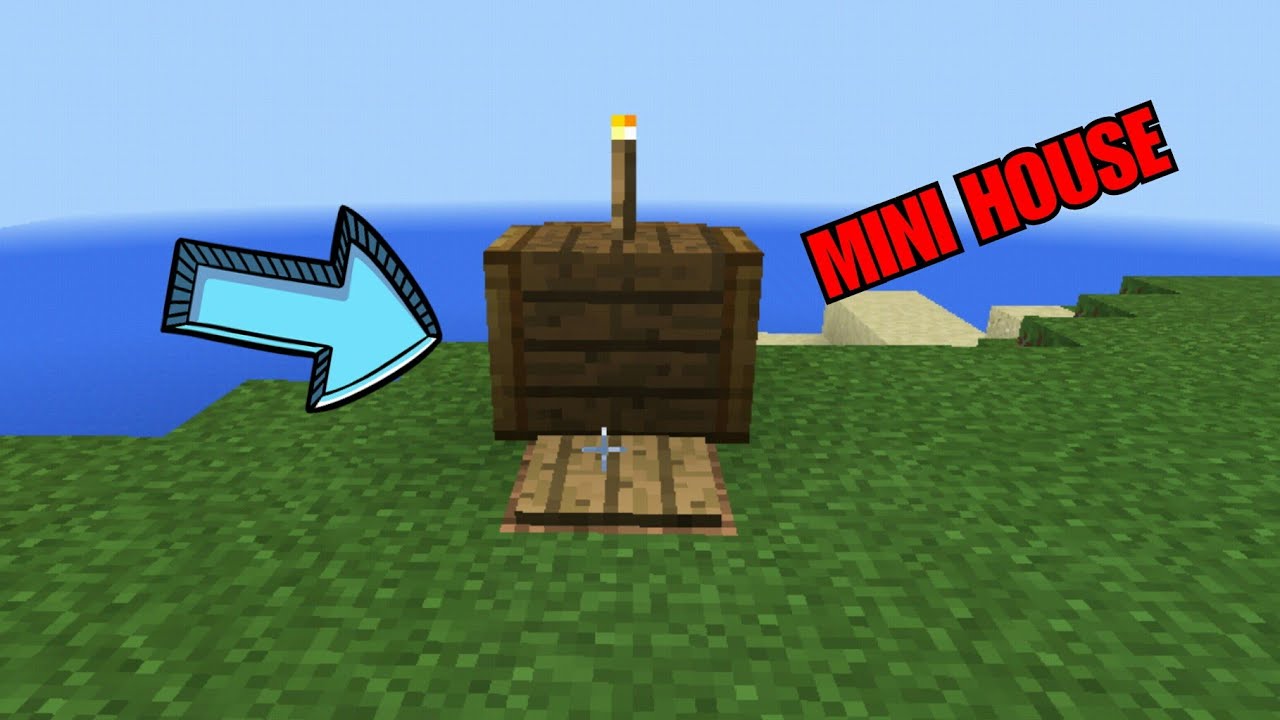 Πως να φτιάξετε το μικρότερο σπίτι στο Minecraft - YouTube