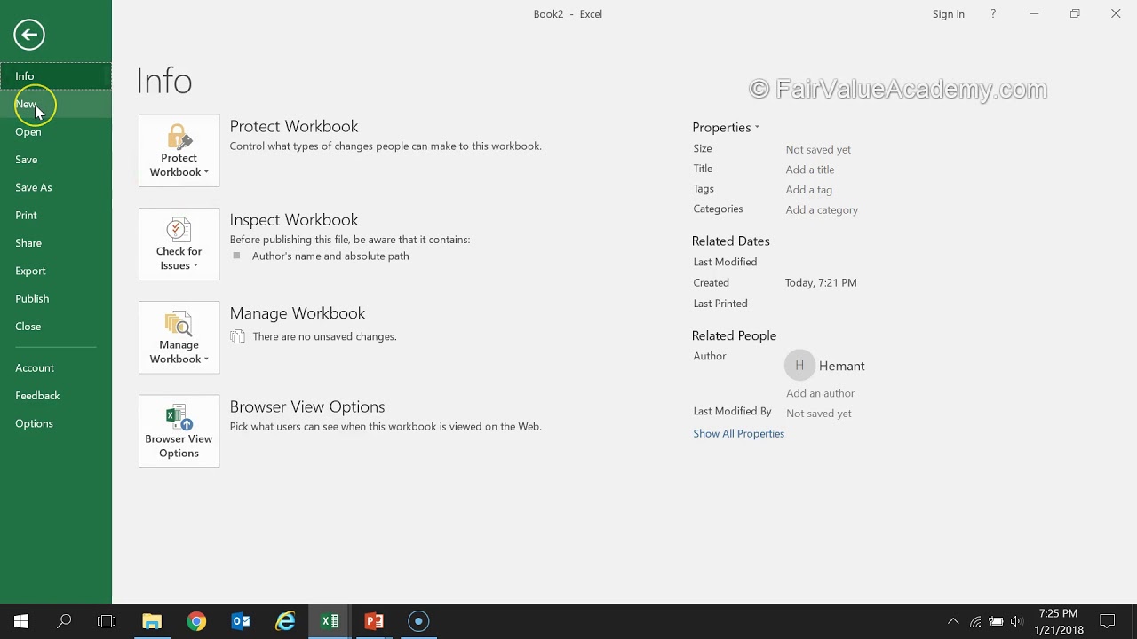 Excel 2 Introduction to Excel file and menu - YouTube