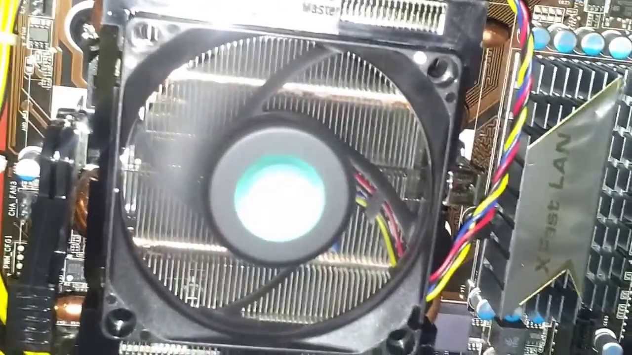 AMD Boxed Fan 5000rpm - YouTube