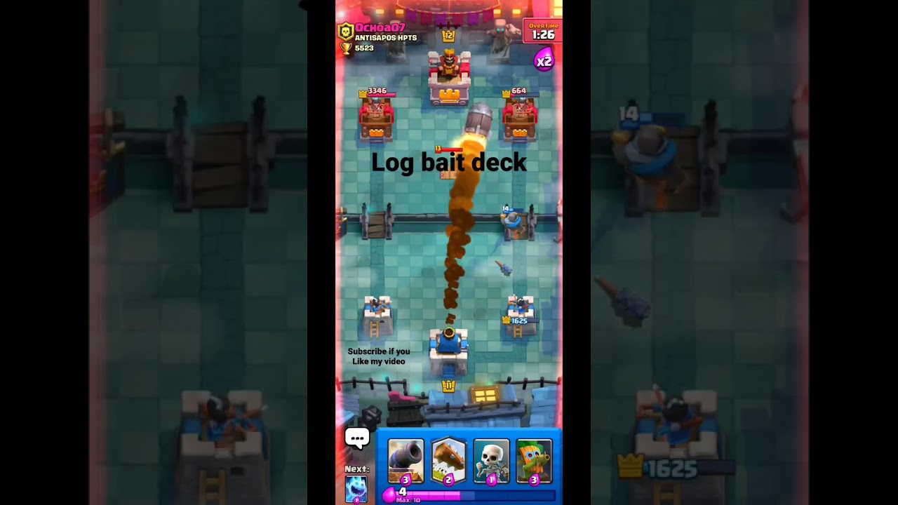log bait deck clash royale #clashroyale #shorts - YouTube
