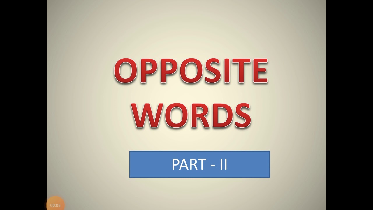 Opposite words for kids - using -un - part 2 - YouTube
