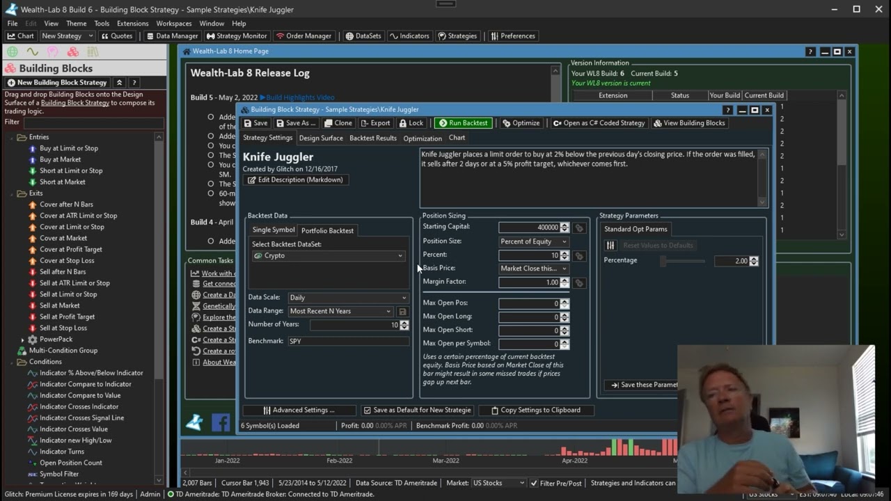 WealthLab 8 - What's new in Build 6? - YouTube