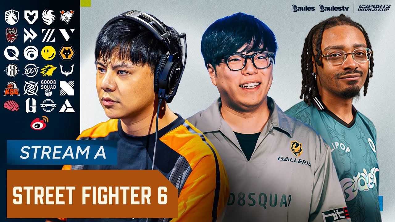 STREET FIGHTER - DIA 3 - ESPORTS WORLD CUP 2025 - !socio - Siga @Gaules ...