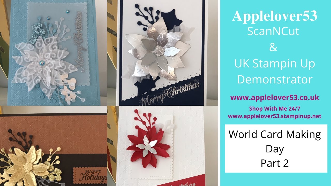 Live 3rd October 2020 World Card Making Day Part 2 - # ...