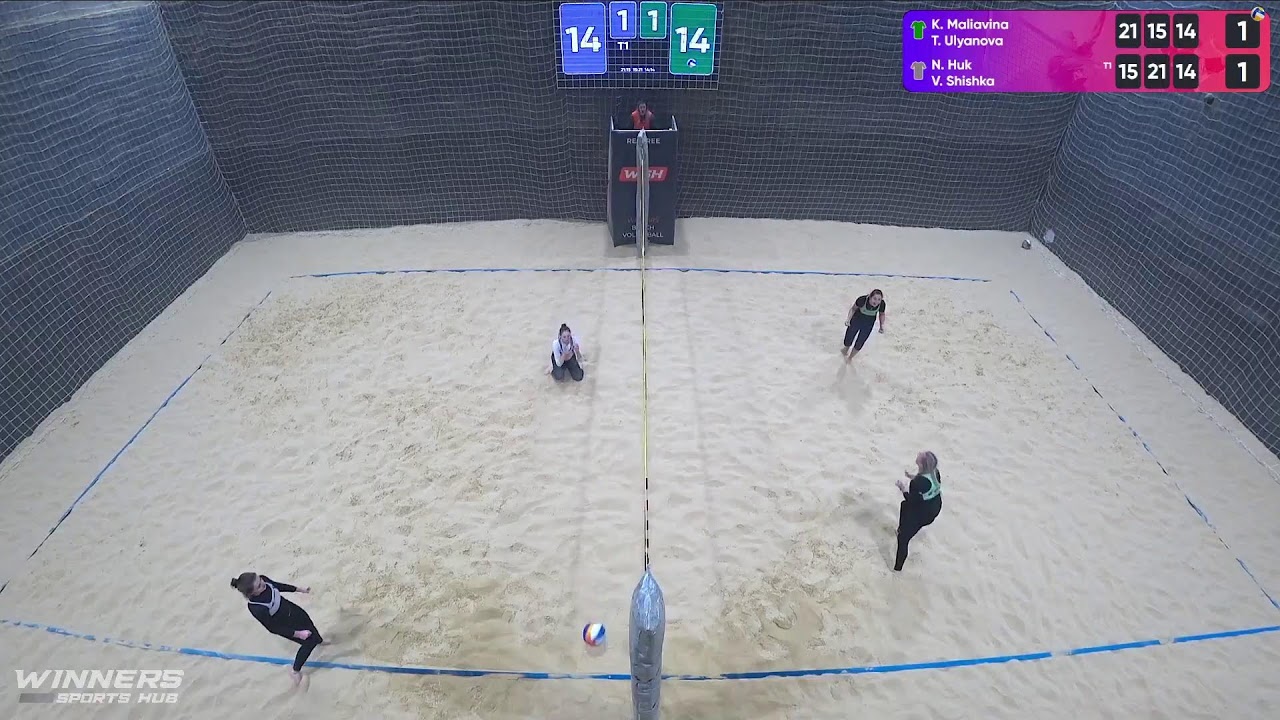 Winners Beach Volleyball. Women. K. Maliavina / T. Ulyanova - N. Huk ...