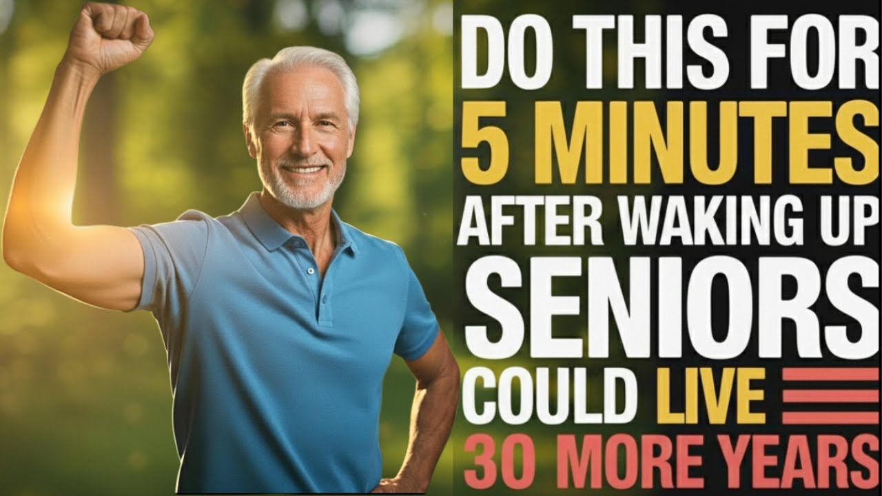 After 65, Try Doing This In The Morning – You Could Live 30 More Years ...