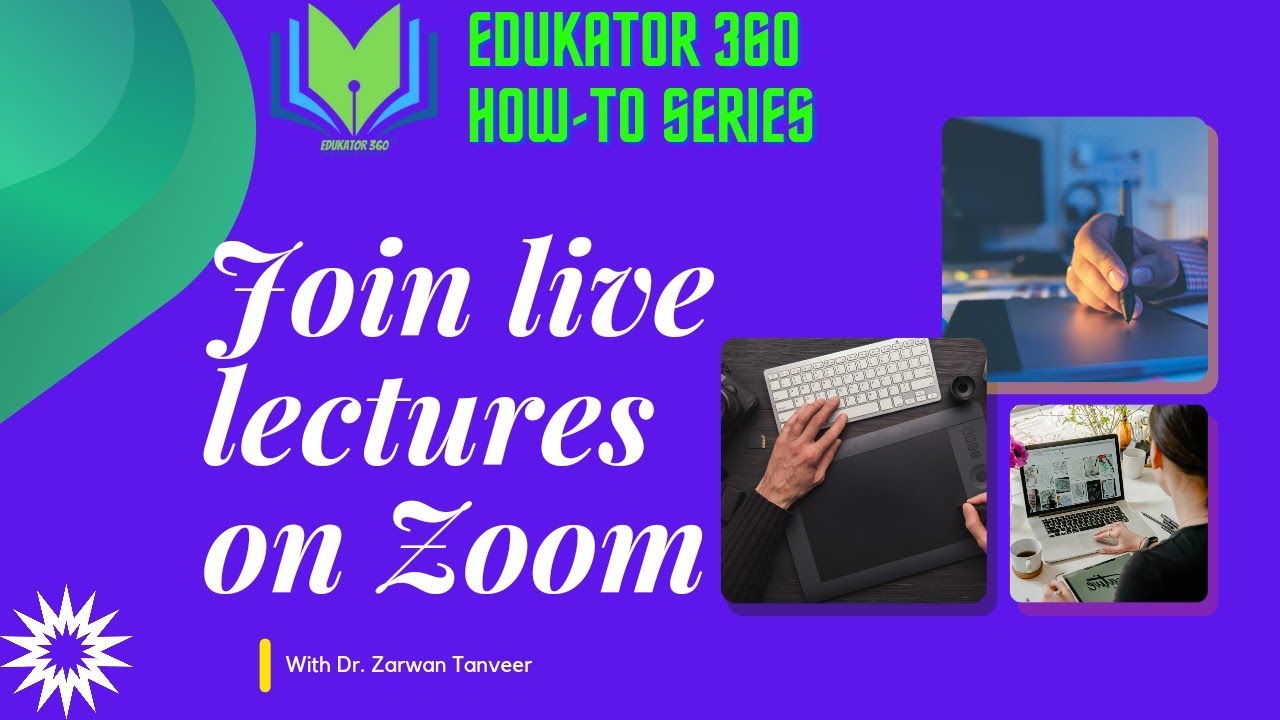 How to join Zoom live lectures in a course - YouTube