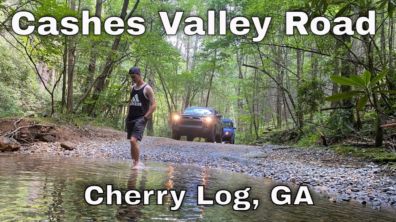 End to end: Cashes Valley Road and the Church of Christ Cemetery ...