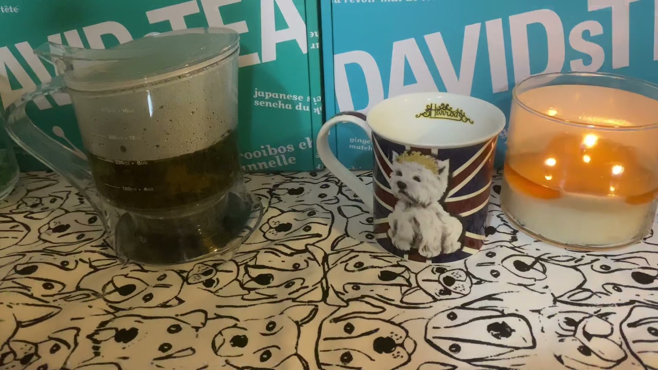 DAVIDsTEA Organic Cold 911 | Tea Review | Softly Spoken | ASMR - YouTube
