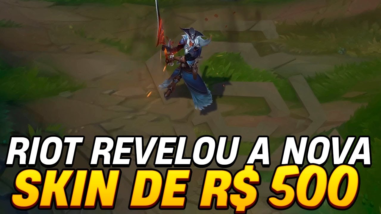 RIOT REVELOU A NOVA SKIN GACHA DE 500 CONTO DO LEAGUE OF LEGENDS - YouTube