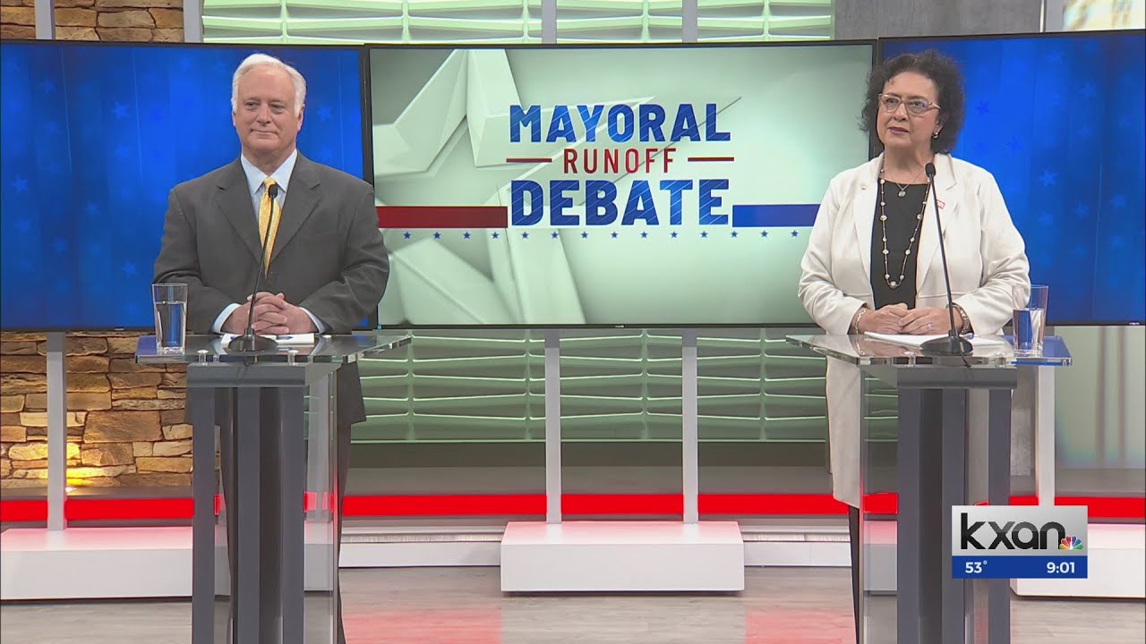 FULL DEBATE: Austin Mayor candidates Celia Israel, Kirk Watson face off ...