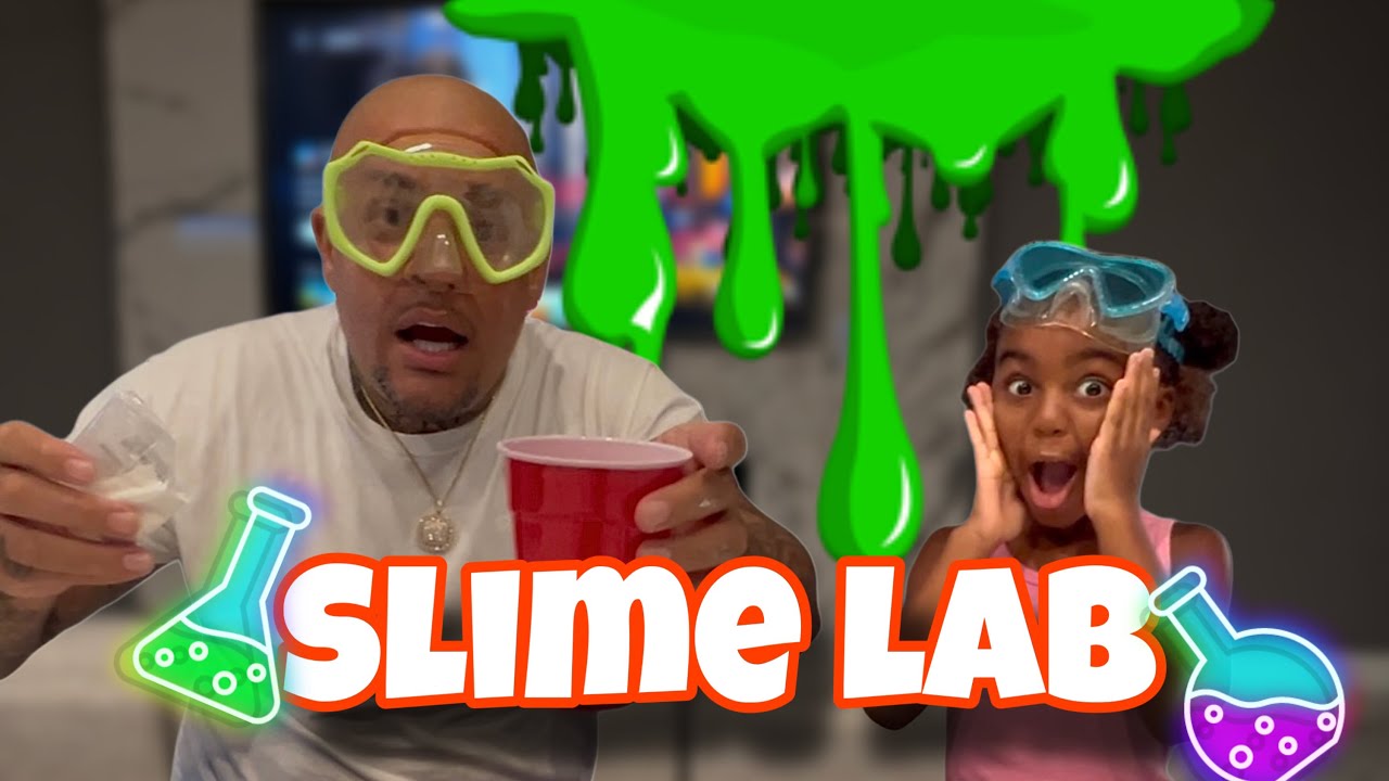 SLIME LAB EXPERIMENT! HOW TO MAKE SLIME! STICKY, SILLY, SLIMEY FUN! - YouTube