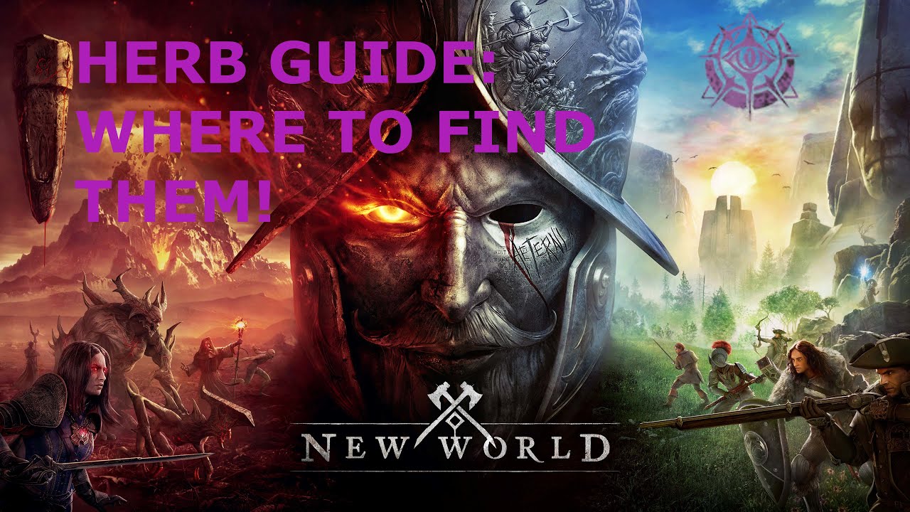 New World Herb Guide (All rare herb locations) - YouTube