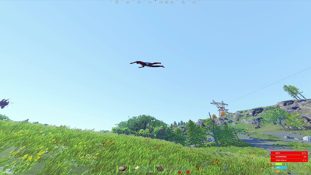new rust terrain glitch / river in the sky - YouTube