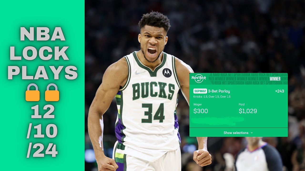 NBA LOCK PLAYS FOR TODAY 12/10/24 MEGA NUKE $300+🔒🤑| #fanduel #betting ...