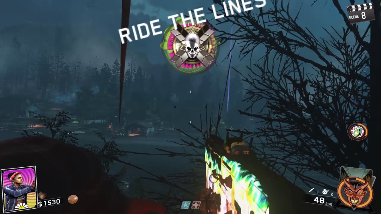 COD IW Zombies MAIN Easter Egg COMPLETE - Rave In The RedWoods - YouTube