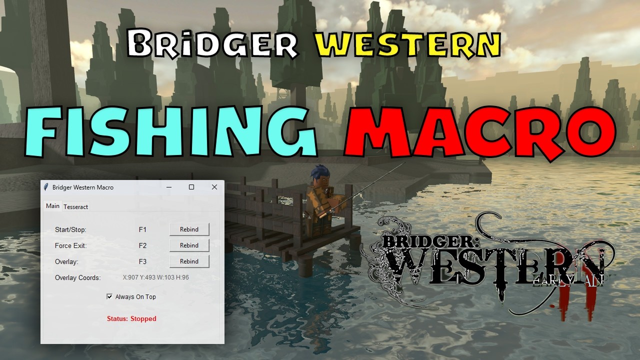 Fishing Macro | Bridger: WESTERN Roblox by Repetitives - YouTube