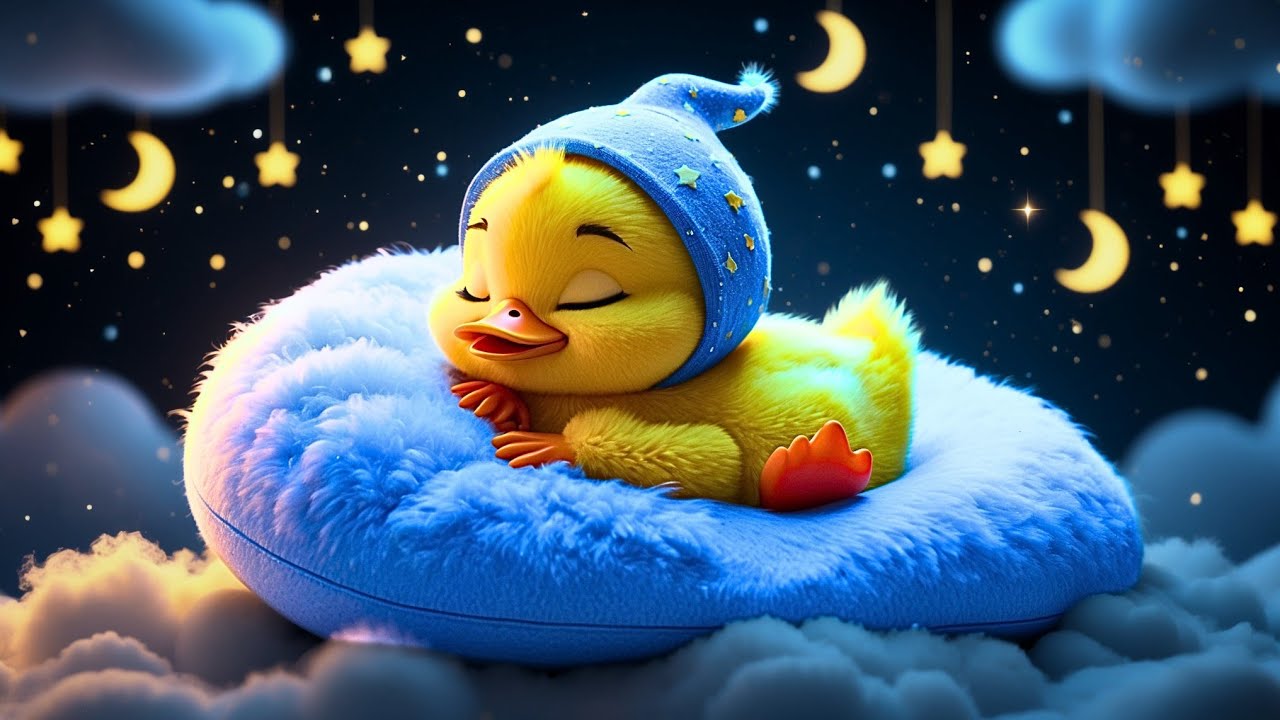 Sleepy Baby Duck Lullaby | 10-Min Soothing Bedtime Music - YouTube