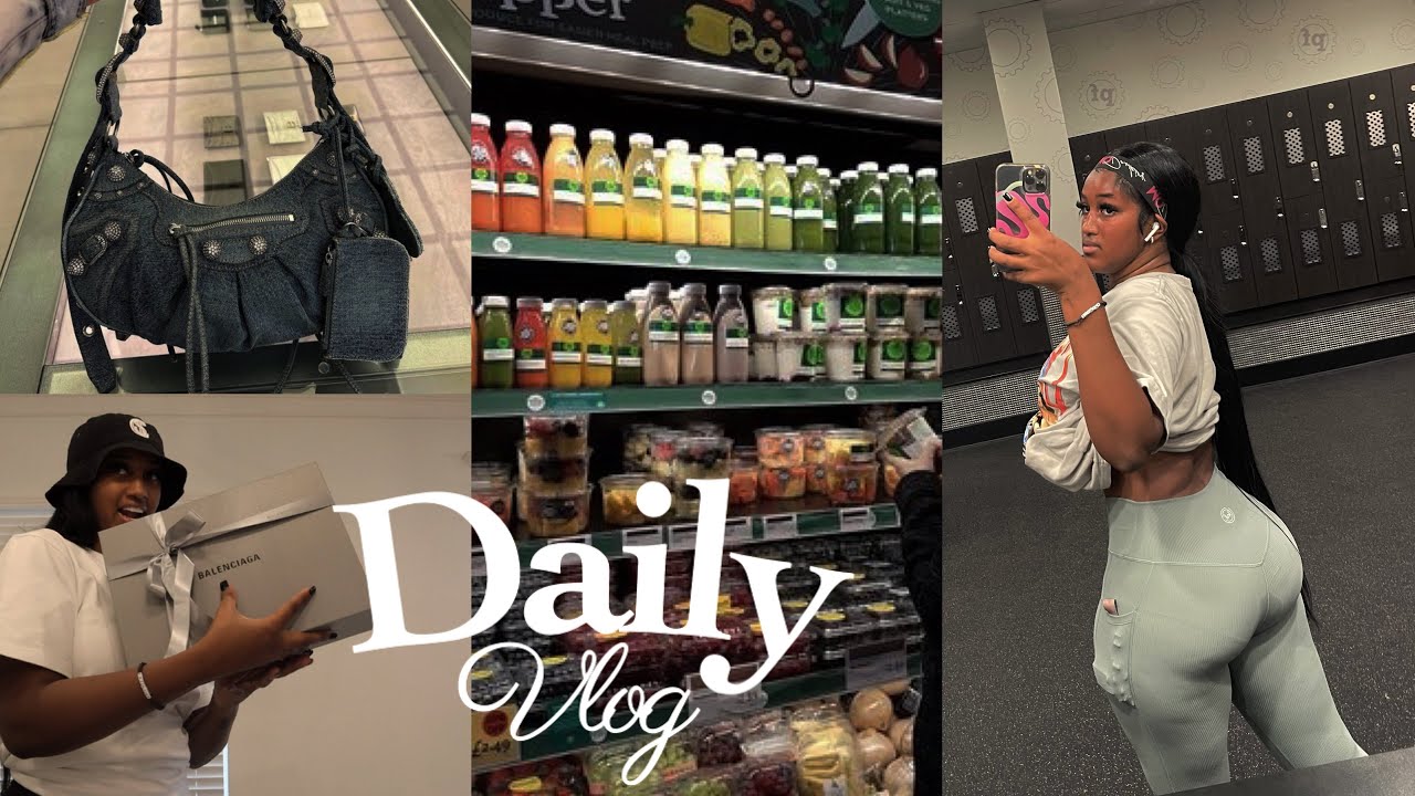 LIFE AS NIQUE VLOG | SHOPPING HAUL + MY WORKOUT ROUTINE + WHOLE FOODS ...
