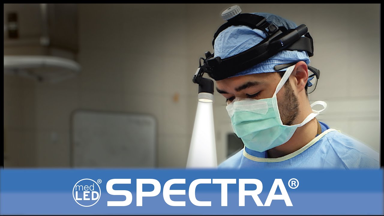 MedLED Spectra® Surgical Headlight | Quick Overview of the Brightest in ...