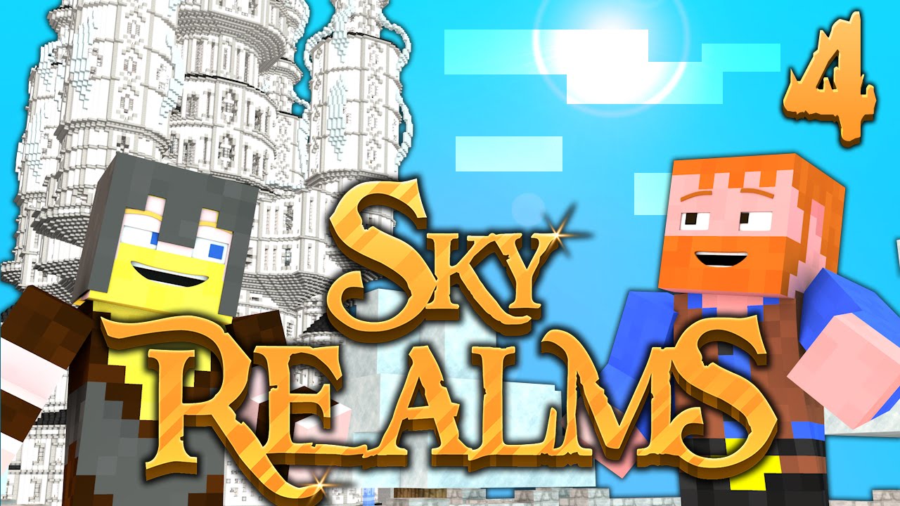 A Minecraft Tale ★ THE SKY REALMS - Part 4 - YouTube