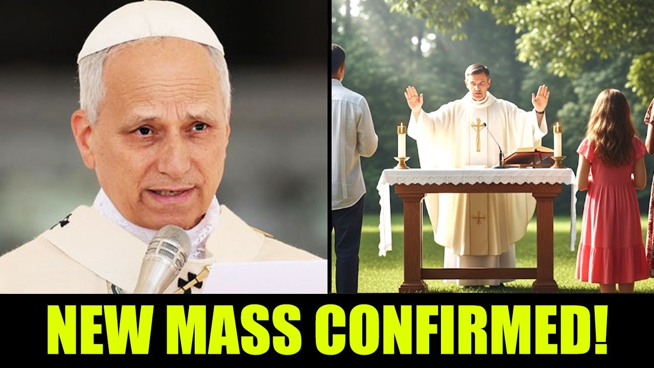 BREAKING: Pope Leo Approves “NEW MASS” on Creation - YouTube