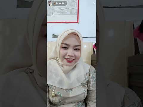 Live hijab putih cantik #hijab #hijabstyle #gemoy #shorts #fyp