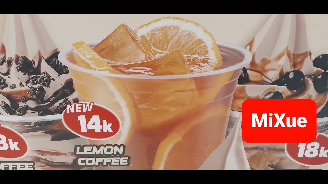 Cobain LEMON COFFEE nya MiXue - YouTube