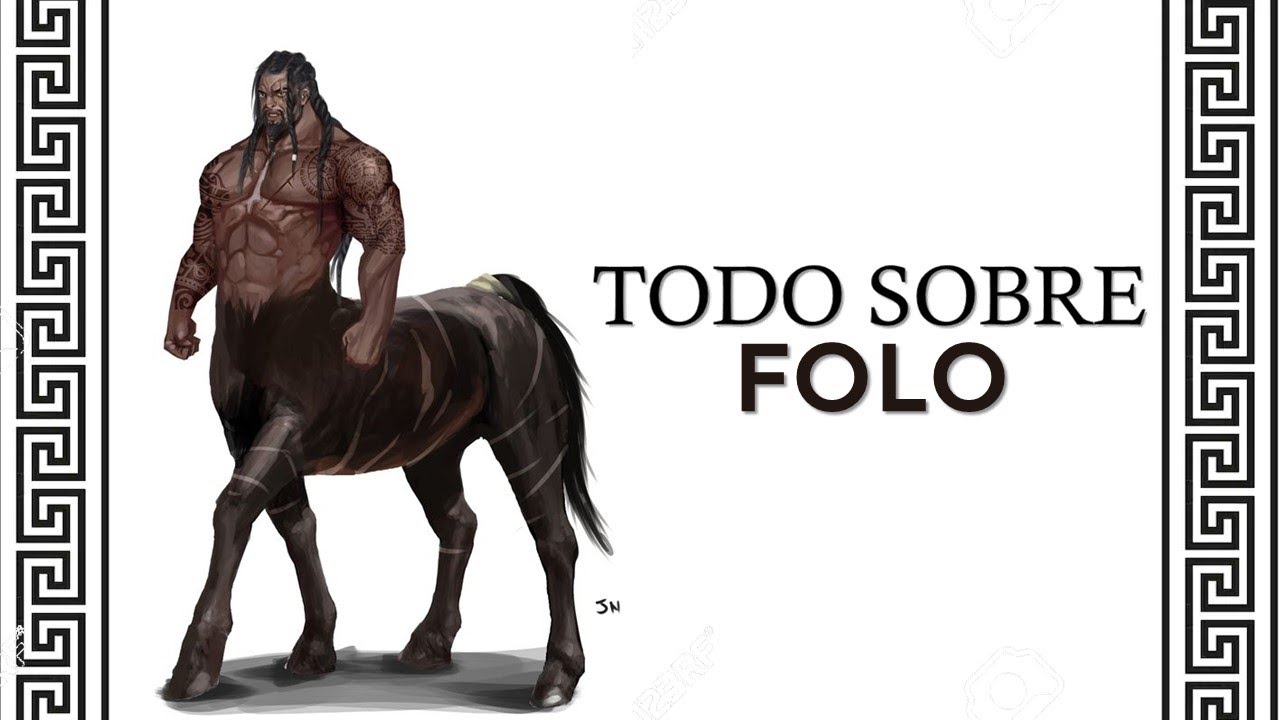 El centauro FOLO: toda su vida y mitos - YouTube